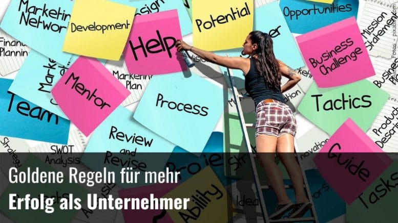 KnowHow - Goldene Regeln für mehr Erfolg als Unternehmer